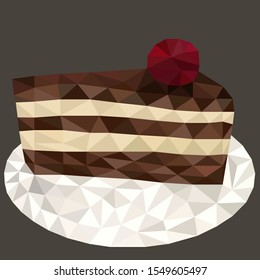 772 Low poly cake Images, Stock Photos & Vectors | Shutterstock