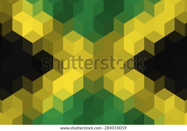 Low Poly Cubic Pixel Art Illustration Stock Vector (Royalty Free ...