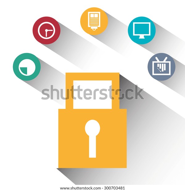 Low Shadows Icons Design Vector Illustration Stock Vector (Royalty Free ...