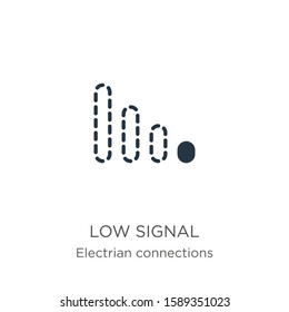 Low Signal Icon Vector Trendy Flat Stock Vector (Royalty Free ...
