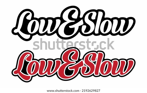 Low Slowlogo Vector Car Decal Sticker Stock Vector (Royalty Free ...