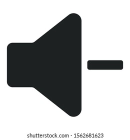Low Volume Icon Vector Graphics Stock Vector (Royalty Free) 1562681623 ...