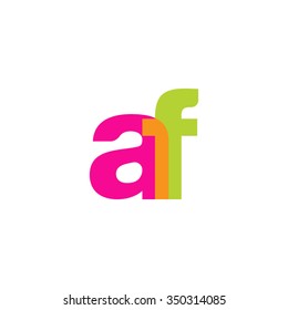 6,064 imágenes de Letter af logo - Imágenes, fotos y vectores de stock ...