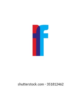 Lowercase Lt Logo Red Blue Overlap 库存矢量图（免版税）351811769 | Shutterstock