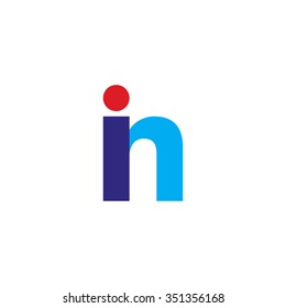 Lowercase Logo Red Blue Overlap Transparent Stock Vector (Royalty Free ...