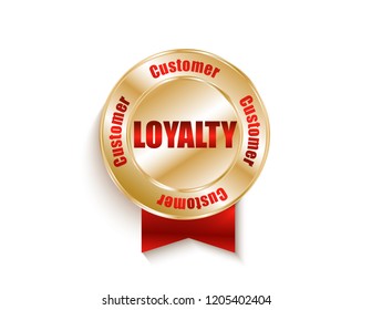 Loyalty Customer Sticker Stock Vector (Royalty Free) 1205402404 ...