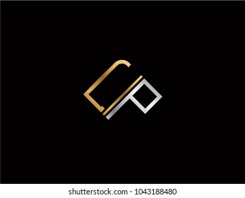 Gp Square Shape Letter Logo Design: vector de stock (libre de regalías ...