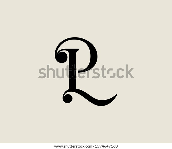 Lppl L P P L Letter Stock Vector (Royalty Free) 1594647160