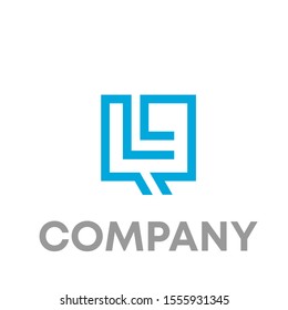 Lq Logo Vector Design Sign Template Stock Vector (Royalty Free ...