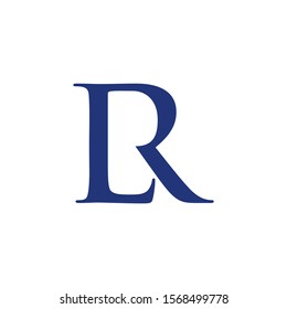 Jrl Letter Original Monogram Logo Design Stock Vector (Royalty Free ...