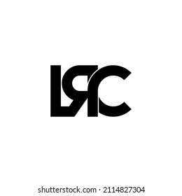 Lrc Letter Initial Monogram Logo Design Stock Vector (Royalty Free ...