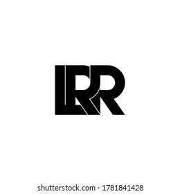 Lrr Letter Original Monogram Logo Design Stock Vector (Royalty Free ...