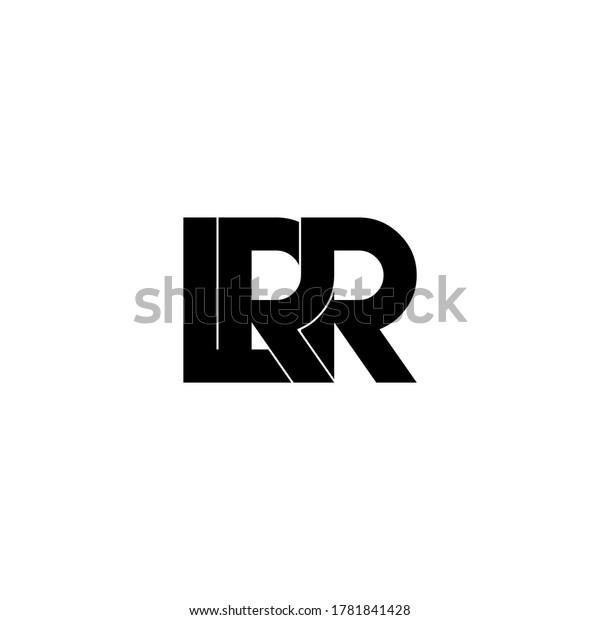 Lrr Letter Original Monogram Logo Design Stock Vector (Royalty Free ...