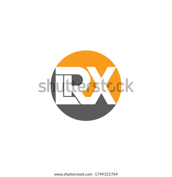 lrx letter original 모노그램 로고 스톡 벡터(로열티 프리) 1749321764 | Shutterstock
