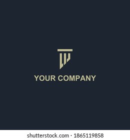 Lt Icon Vector Logo Design Tl Stock Vector (Royalty Free) 1865119858 ...