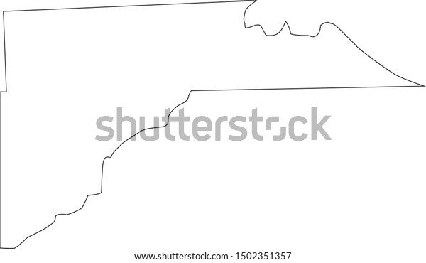 Lucas County Map Ohio State Stock Vector (Royalty Free) 1502351357 ...