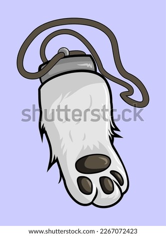 Rabbit Foot Drawing | Free download on ClipArtMag
