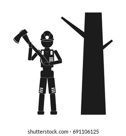 Stick Figure Police Signal Stock Vector (Royalty Free) 1128625352