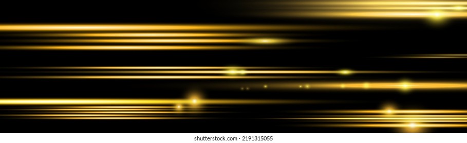 Luminous Abstract Sparkling Gold Lined Background Stock Vector (Royalty ...