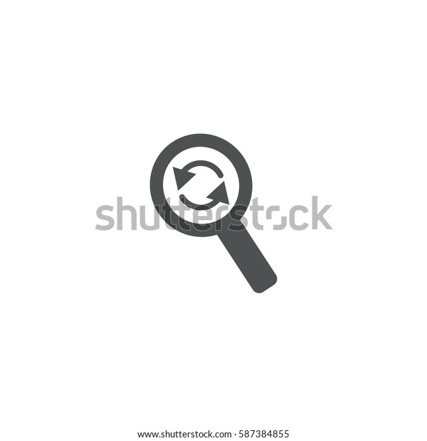Lupa Icon Sign Design Stock Vector (Royalty Free) 587384855 | Shutterstock