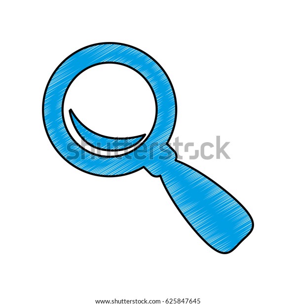 Lupe Magnifying Glass Stock Vector (Royalty Free) 625847645 | Shutterstock