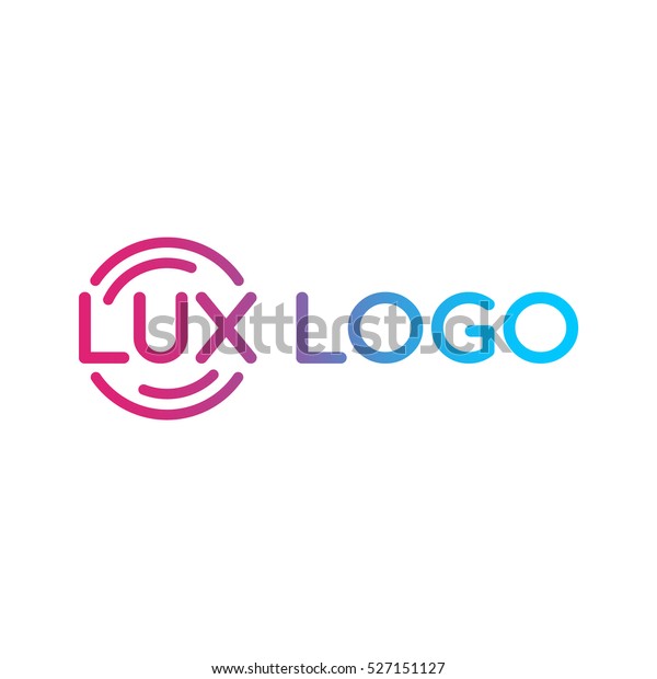 Lux Company Logo Vector Template Vector Stock Vector (Royalty Free ...