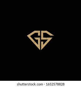Luxurious Letter Gs Initial Logo Design Stock Vector (Royalty Free ...