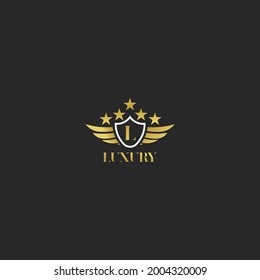 Luxurious Logo Simple Luxury Logo Design Stock Vector (Royalty Free ...