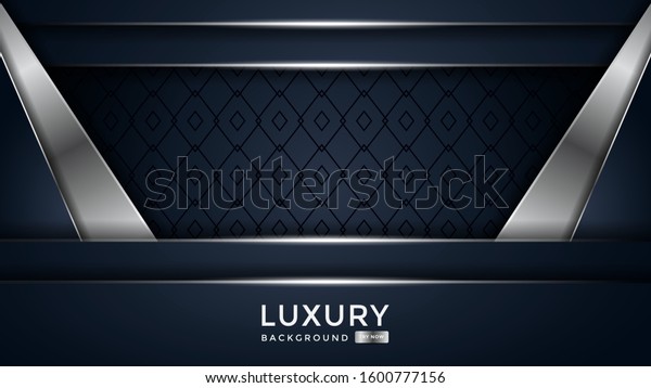 Luxurious Premium Blue Abstract Background Silver Stock Vector (Royalty ... Luxurious Premium Blue Abstract Background Silver Stock Vector (Royalty ...