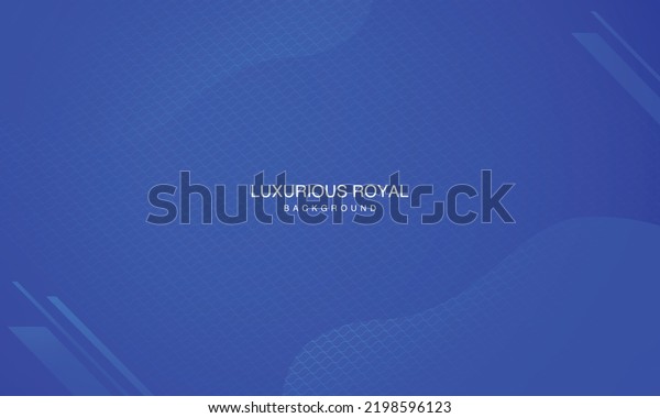 Luxurious Royal Abstract Background Blue Net Stock Vector (Royalty Free ...