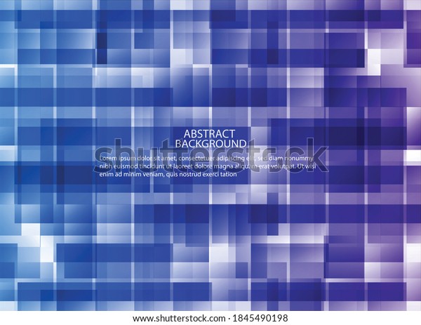 Luxury Blue Gradient Mosaic Crystalis Background Stock Vector (Royalty ...