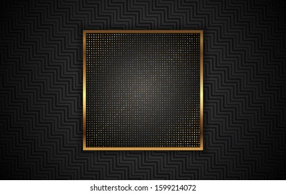 Luxury Gold Background Light Shadow Direction Stock Vector (Royalty ...