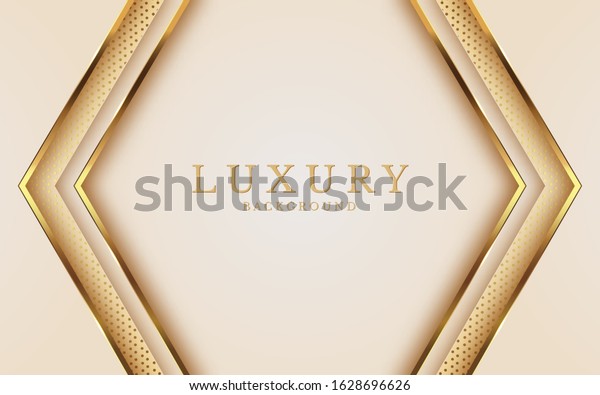 Luxury Gold Background Metal Texture Expensive Stock Vector (Royalty ...
