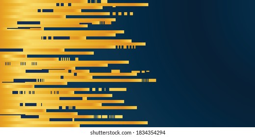 Luxury Gold Blue Background Square Pattern Stock Vector (Royalty Free ...