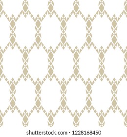 Luxury Golden Mesh Seamless Pattern Elegant Stock Vector (Royalty Free ...