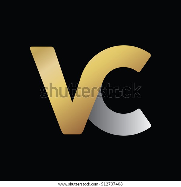Luxury Initial Letters V C Linked Stock Vector (Royalty Free) 512707408 ...