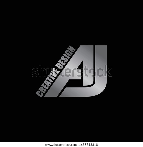 Luxury Letter Aj Logo Icon Design Stock Vector (Royalty Free ...
