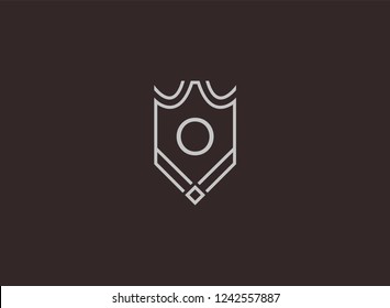 Security Logo Icon Vector Isolated Stock Vector (Royalty Free ...