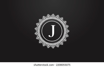 Luxury Logo Design Vector J Stock Vector (Royalty Free) 2200055075 ...