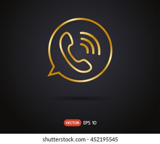 5,263 Gold phone logo Images, Stock Photos & Vectors | Shutterstock