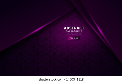 Luxury Purple Overlay Layers Background Realistic Stock Vector (Royalty ...