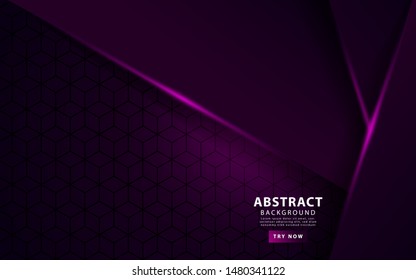 Luxury Purple Overlay Layers Background Realistic Stock Vector (Royalty ...