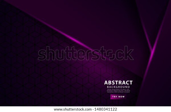Luxury Purple Overlay Layers Background Realistic Stock Vector (Royalty ...