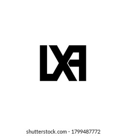 Lxb Letter Original Monogram Logo Design Stock Vector (Royalty Free ...