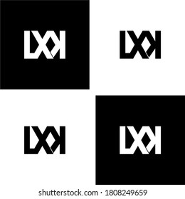 Mdk Letter Original Monogram Logo Design Stock Vector (Royalty Free ...