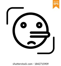1,278 Lie emoji Images, Stock Photos & Vectors | Shutterstock