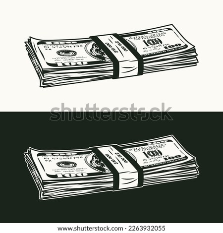 Black And White Money Clipart | Free download on ClipArtMag