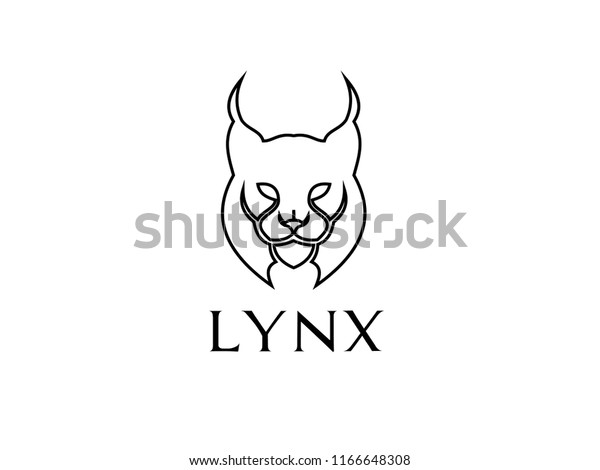 Lynx Logo Icon Designs Stock Vector (Royalty Free) 1166648308 ...