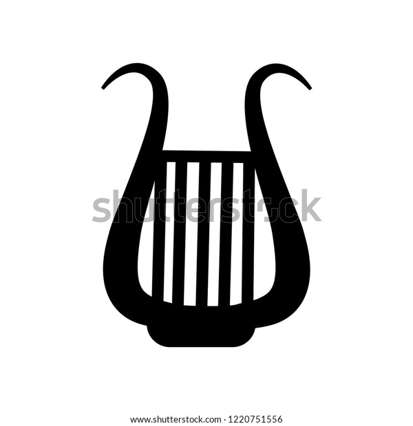 Lyre Icon Trendy Lyre Logo Concept : image vectorielle de stock (libre ...