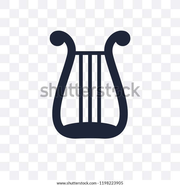Lyre Transparent Icon Lyre Symbol Design Stock Vector (Royalty Free ...